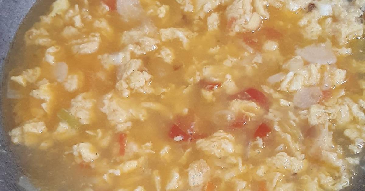 Resep Sup Telur Tomat oleh Kharisma - Cookpad