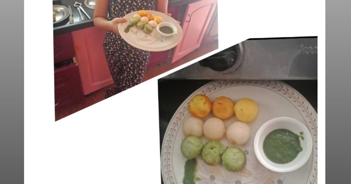 Tricolour appe recipe Recipe by Geeta Lalwani - Cookpad