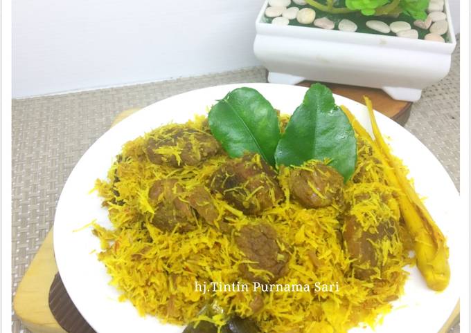 Resep Dendeng Ragi Serundeng Daging Sapi oleh Hj.Tintin Purnama Sari ...