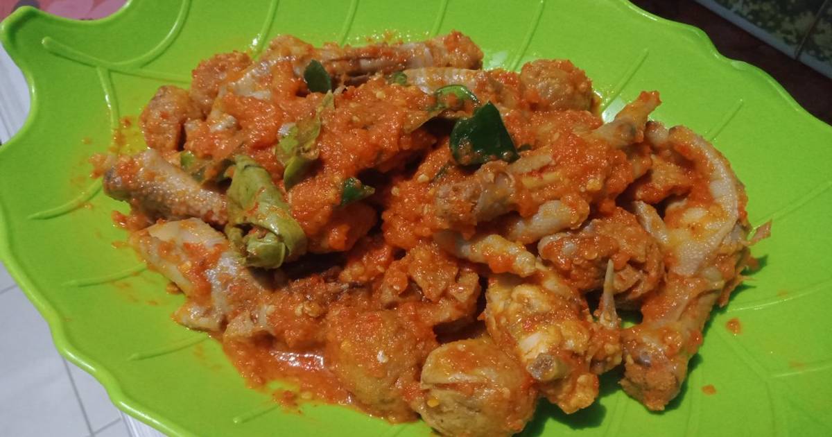 Resep Ceker bakso mercon oleh Vivi Alesha - Cookpad