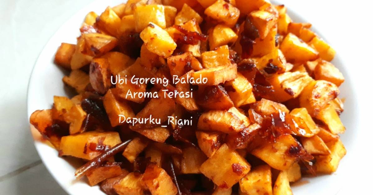 123 resep ubi balado enak dan mudah - Cookpad