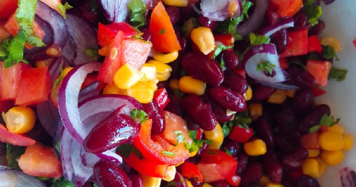 Ensalada de lata rápida y nutritiva!! Receta de Lula 🌈 👪- Cookpad