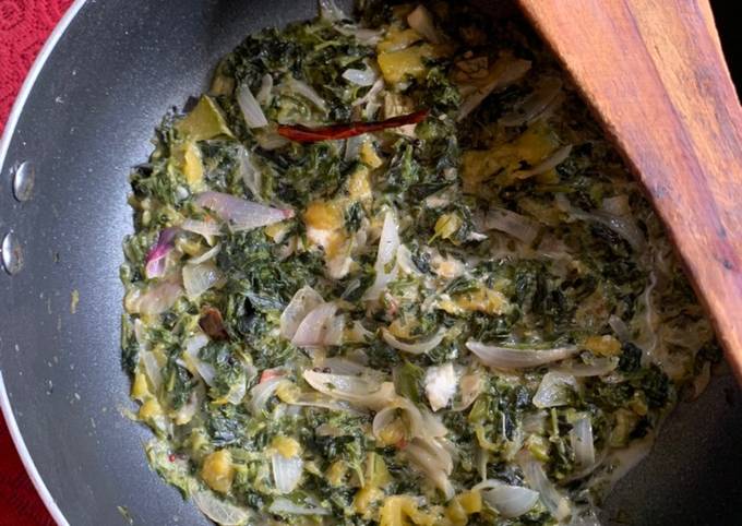 Kuler/Koinar Saag Recipe by Swagatika - Cookpad