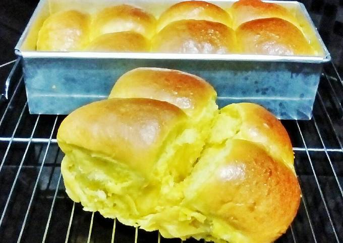 Resep Roti Sobek Labu Kuning oleh Vonny Ratnadewi - Cookpad