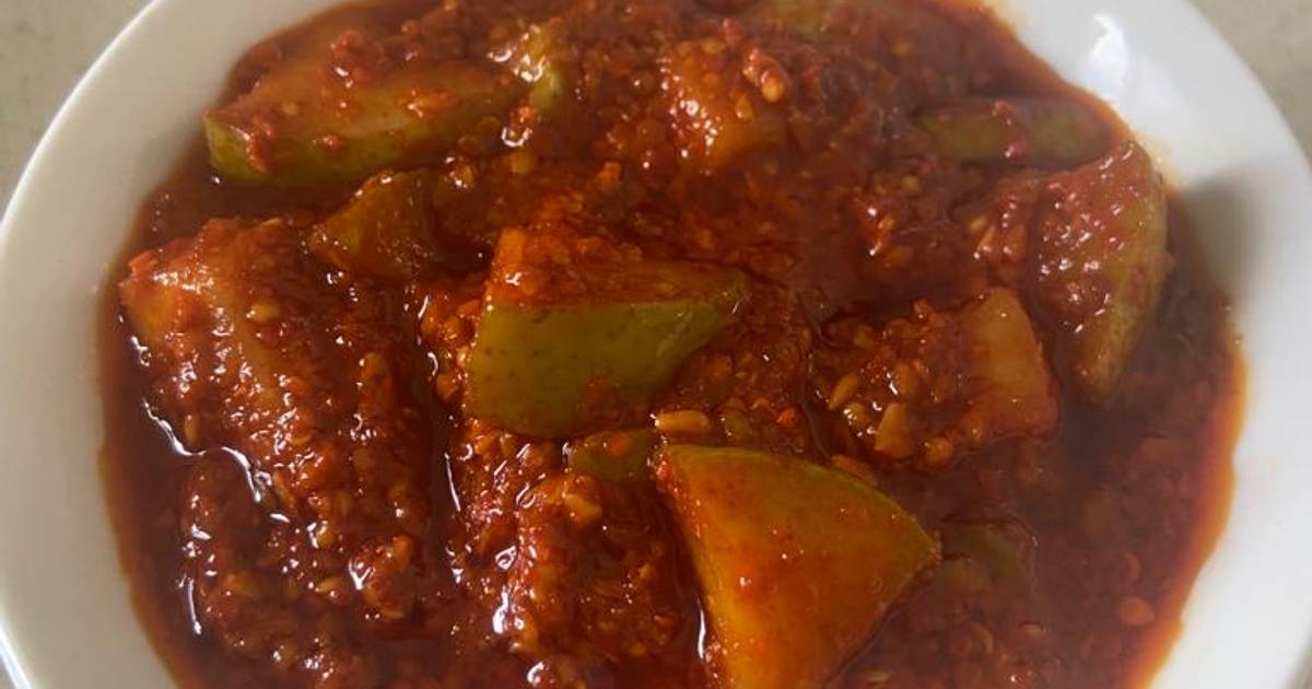 Instant Babugosha pear achar Recipe by Ami Shah - Cookpad