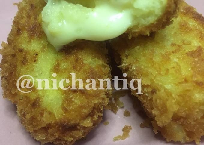 Resep Potato and Cheese (Kroket Keju) oleh Niken Madumita - Cookpad