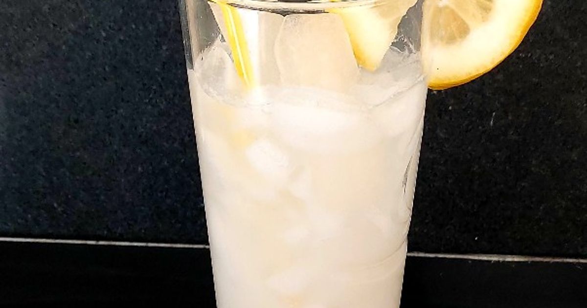 Lemon & Barley Iced Drink With Lemon Freeze Pop Recipe by Maureen 😀 ...