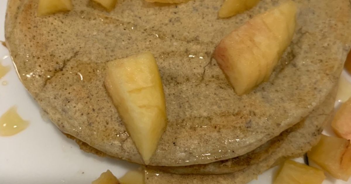 pancakes saludables de coco - 144 recetas caseras- Cookpad