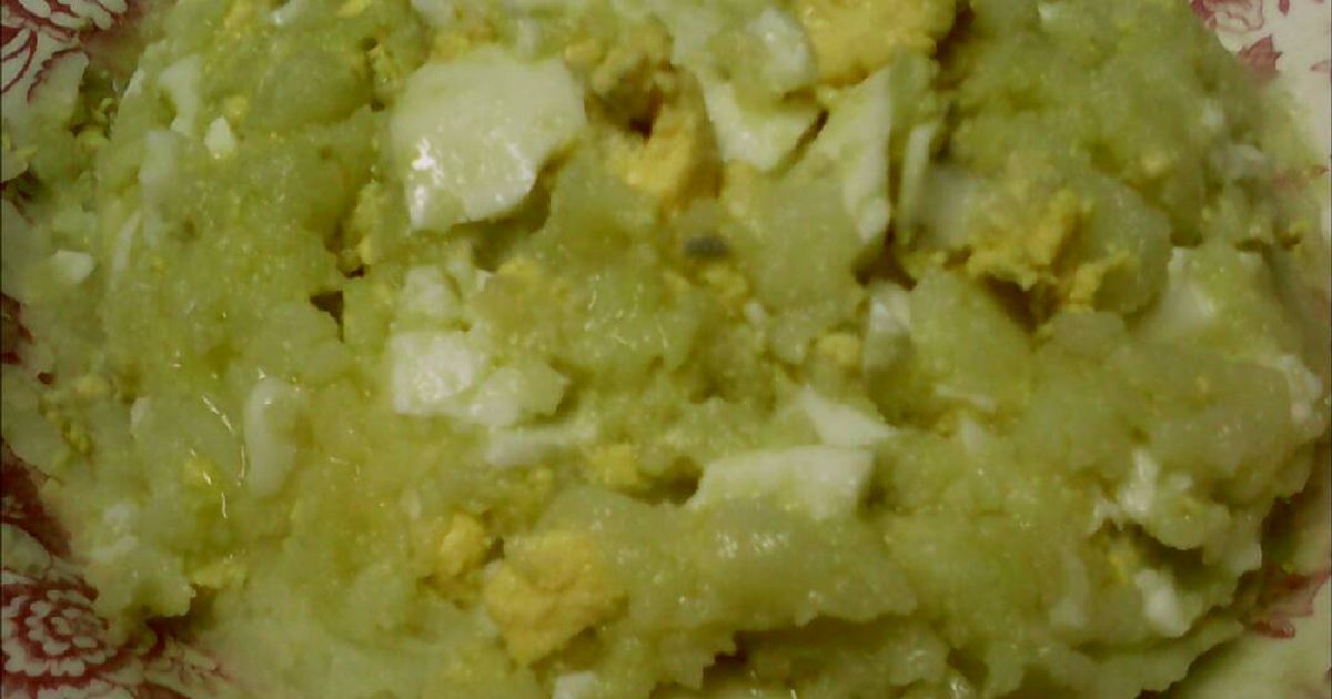 Patatas "Espachurradas"Con Huevo Duro Receta de Mayte Fuentes Garcia ...