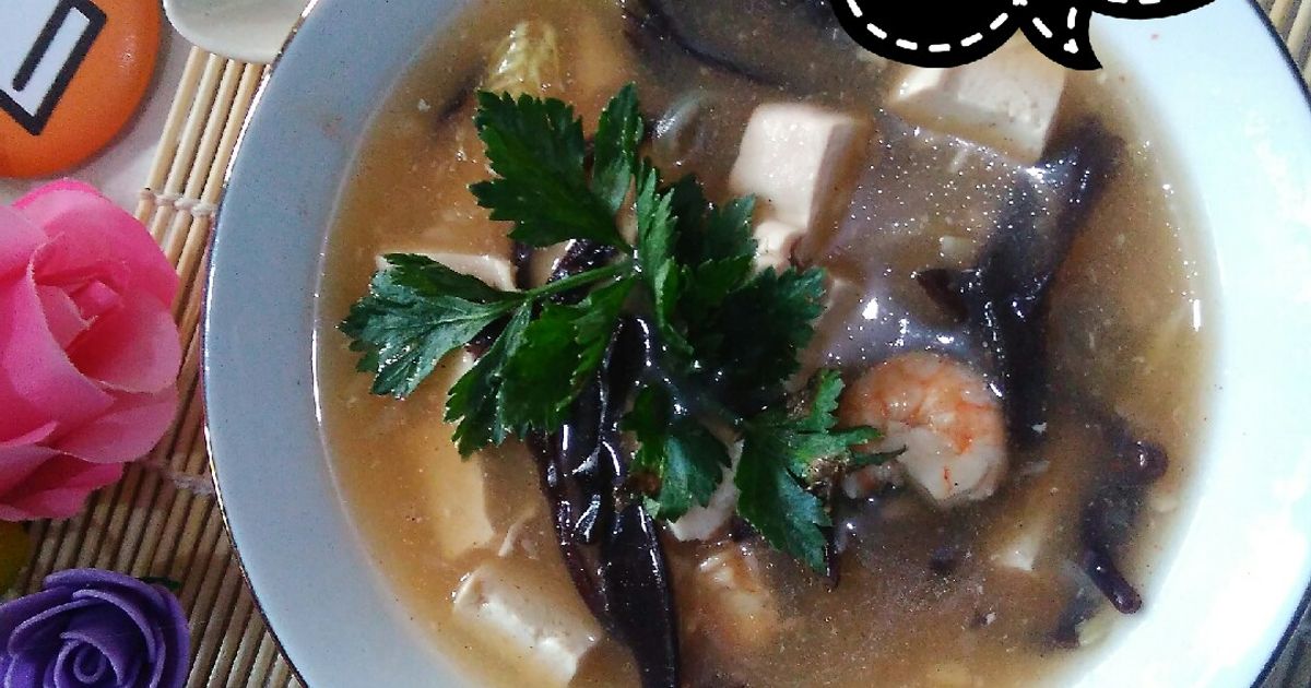 Resep Sup Jamur Asam Pedas oleh Dapur Maya - Cookpad