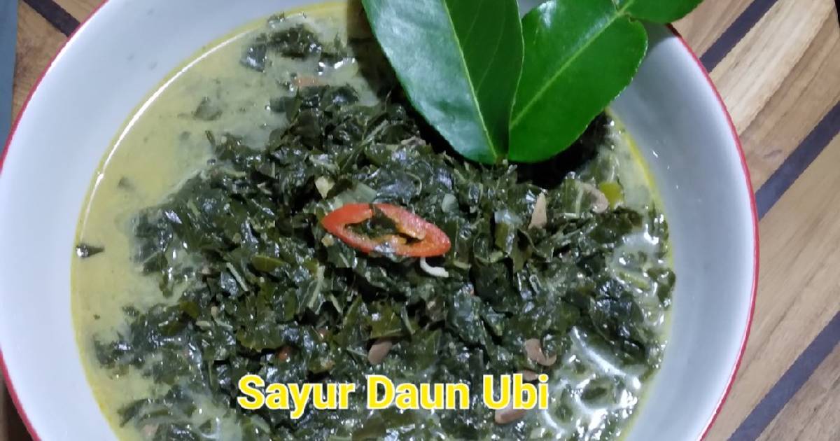Resep Sayur Daun Ubi oleh Lina Bachry - Cookpad