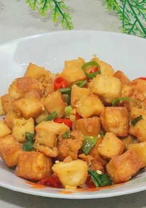 Resep Tahu Crispy Cabe Garam Gluten Free oleh Rini.Wijaya26 - Cookpad