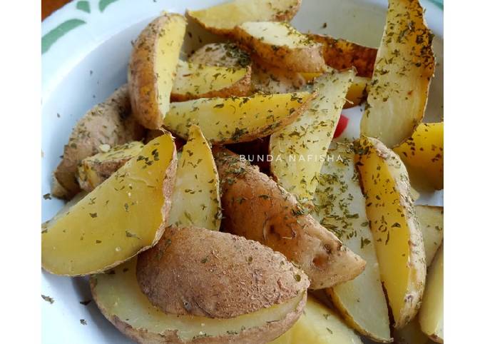 Resep Potato Wedges oleh Bunda Nafisha - Cookpad
