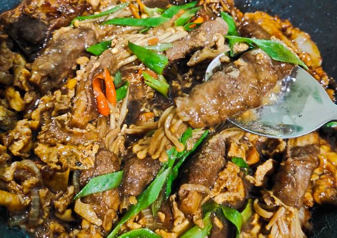 Resep Beef enoki rolls with egg oleh Ninie 💫 - Cookpad