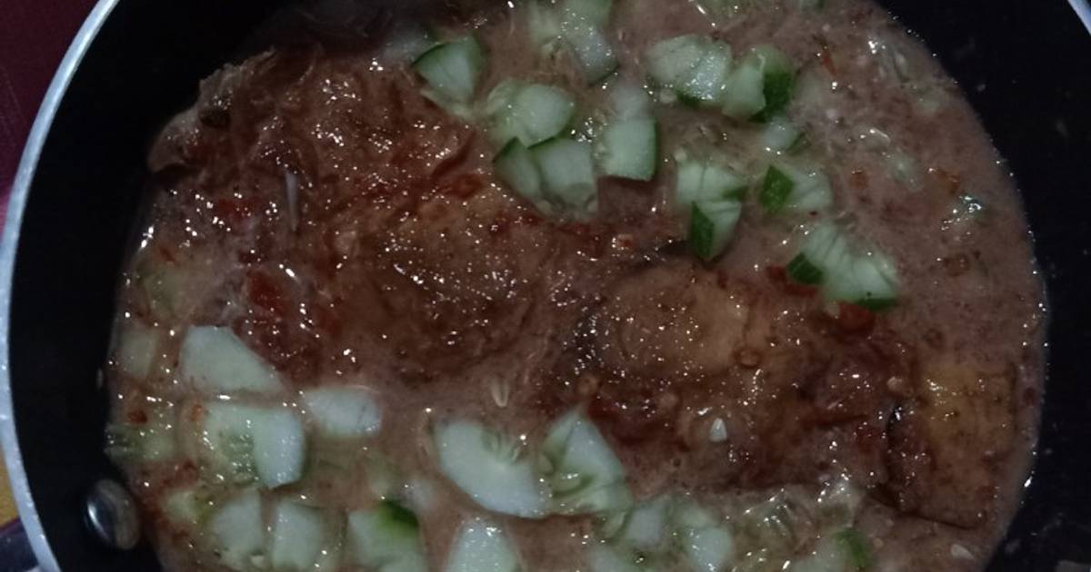 Resep Pecel Santan Ikan Panggang Badong oleh DaMuDza (DApur umMU ...