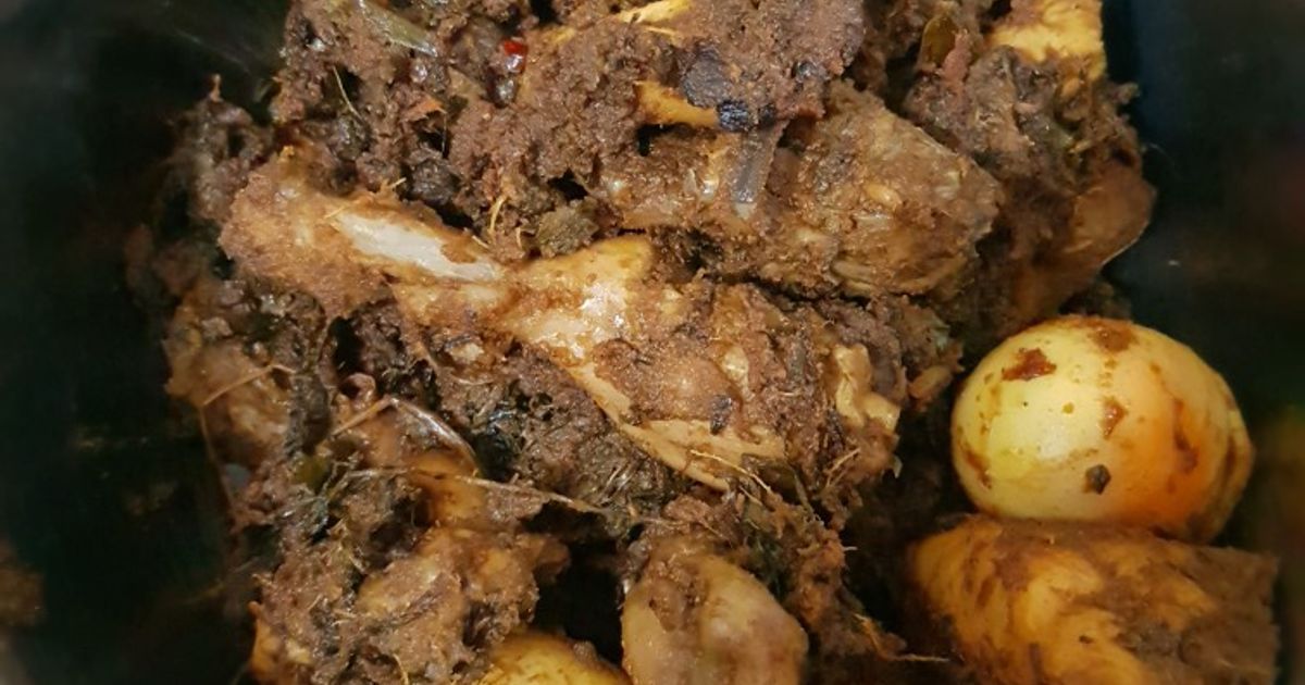 Resep Rendang Ayam Dan Pakis oleh Silvia Lora 'Haris - Cookpad