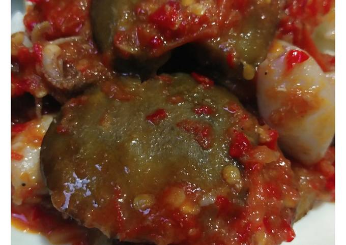 Resep CuJen Balado ala anak muda (Cumi Jengkol) oleh Caca P Miar - Cookpad