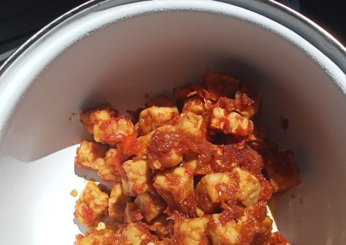 Resep Tempe sambal murah dan simple! oleh Sana's - Cookpad