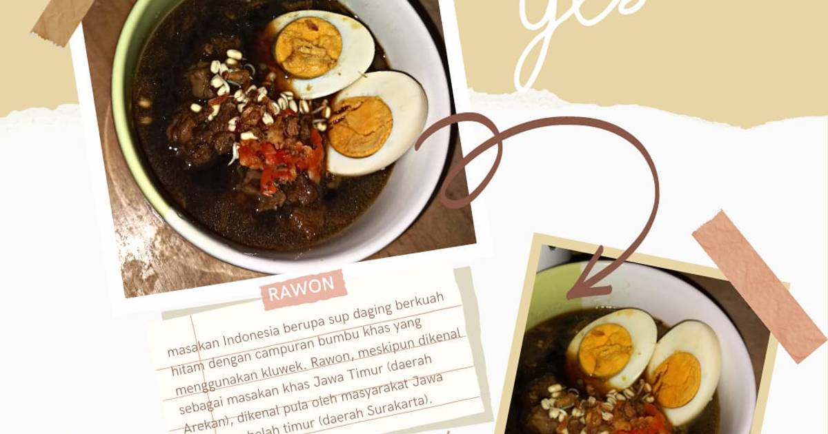 Resep Rawon daging sapi oleh MAngcook - Cookpad