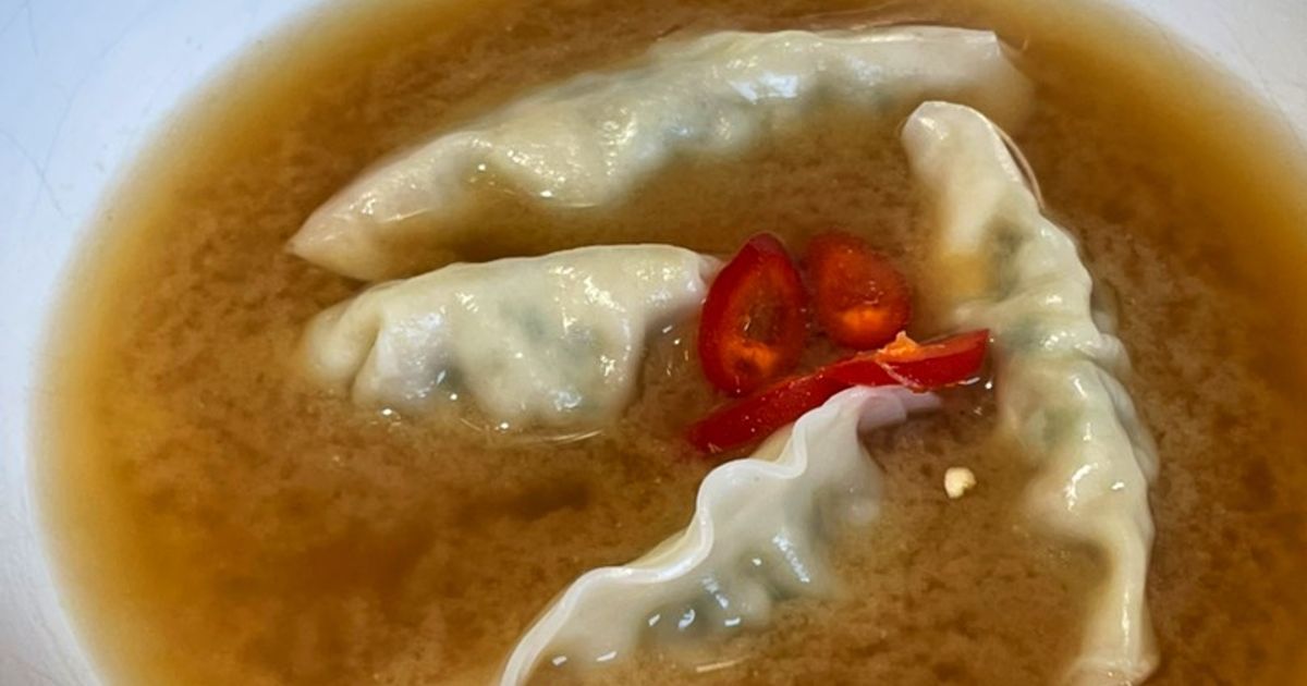 Miso Soup With Itsu Veg Gyoza 🥟 Recipe by Sonia - Cookpad