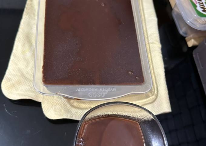 Resep Puding coklat simpel, bahan mudah rasa enak oleh Rosa Amelia ...