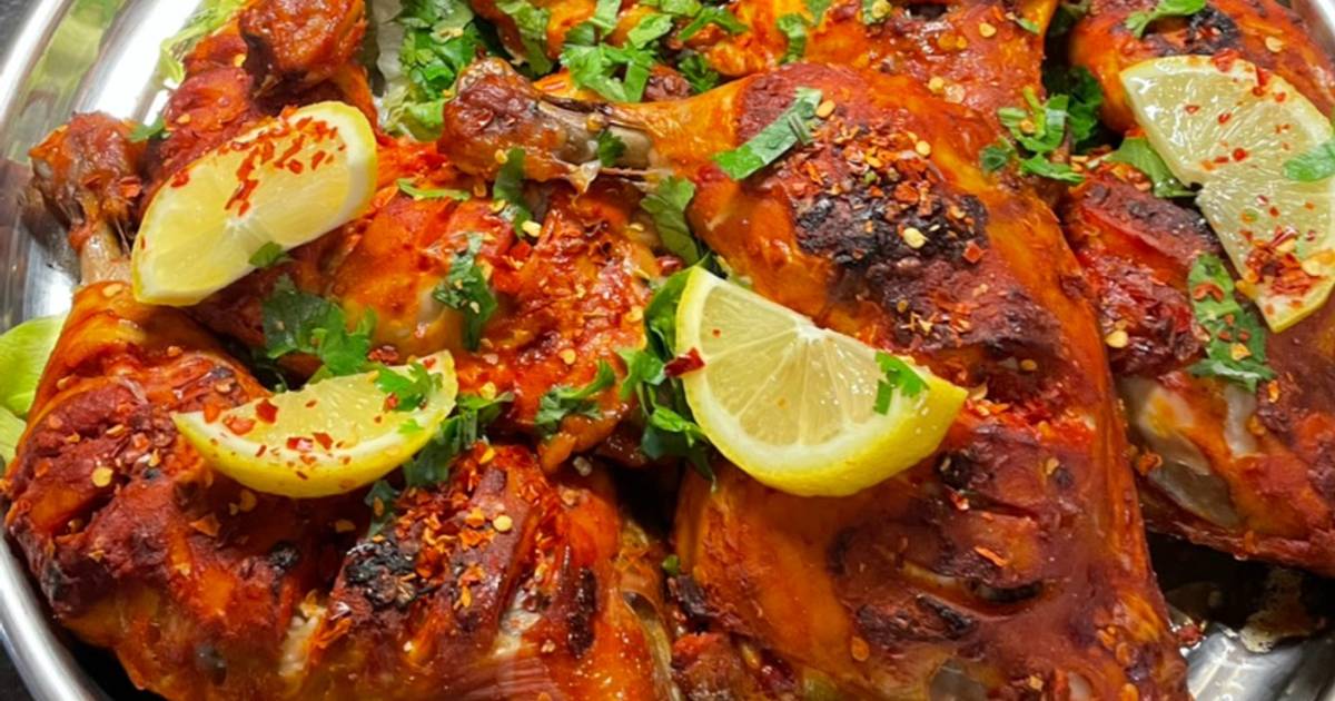 LAHORI CHICKEN CHARGA BAKED IN OVEN: Recipe by Lubna’s Kitchen - Cookpad