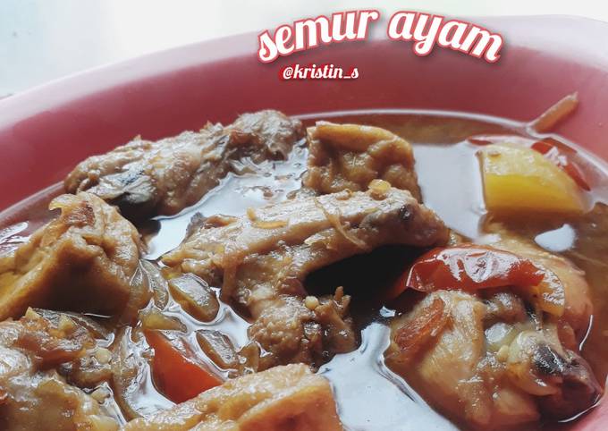 Resep Semur Ayam oleh Kristin Setiawati 🍳 - Cookpad