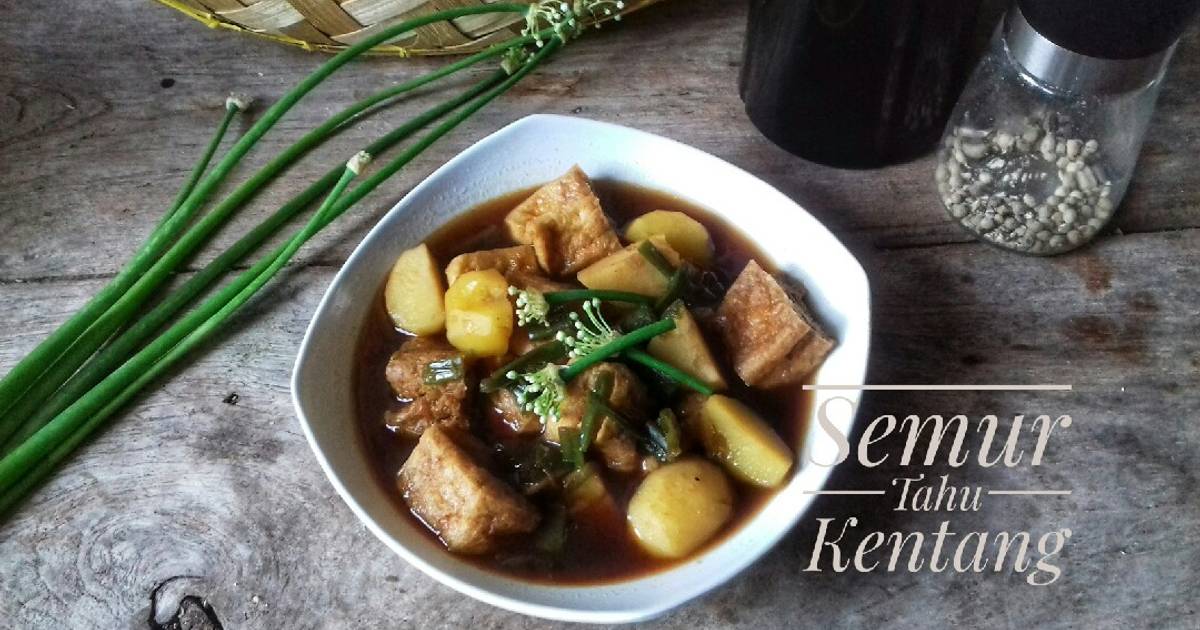 Resep Semur Tahu Kentang oleh Cicik Ary - Cookpad