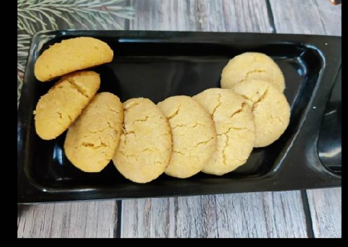 Nankhatai in 5 minutes Recipe by Susmita Patnaik - Cookpad