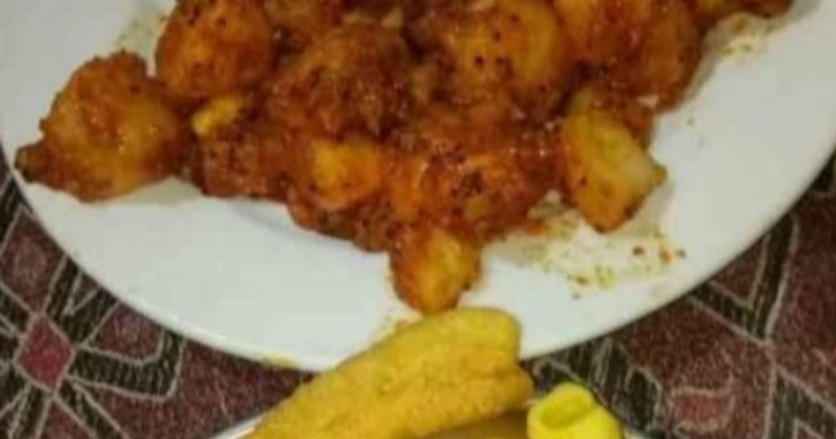 Aarti Makwana દ્વારા રેસીપી બટેટા ભૂંગળા(Bateka Bhungala Recipe In ...