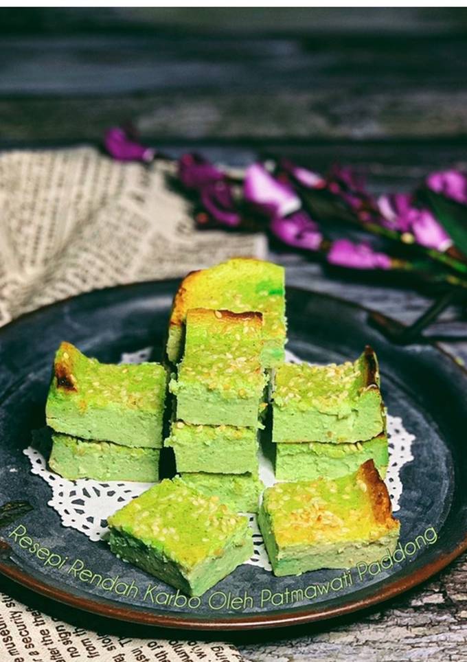 Resipi Kuih Bakar Pandan Keto oleh Patmawati Paddong - Cookpad