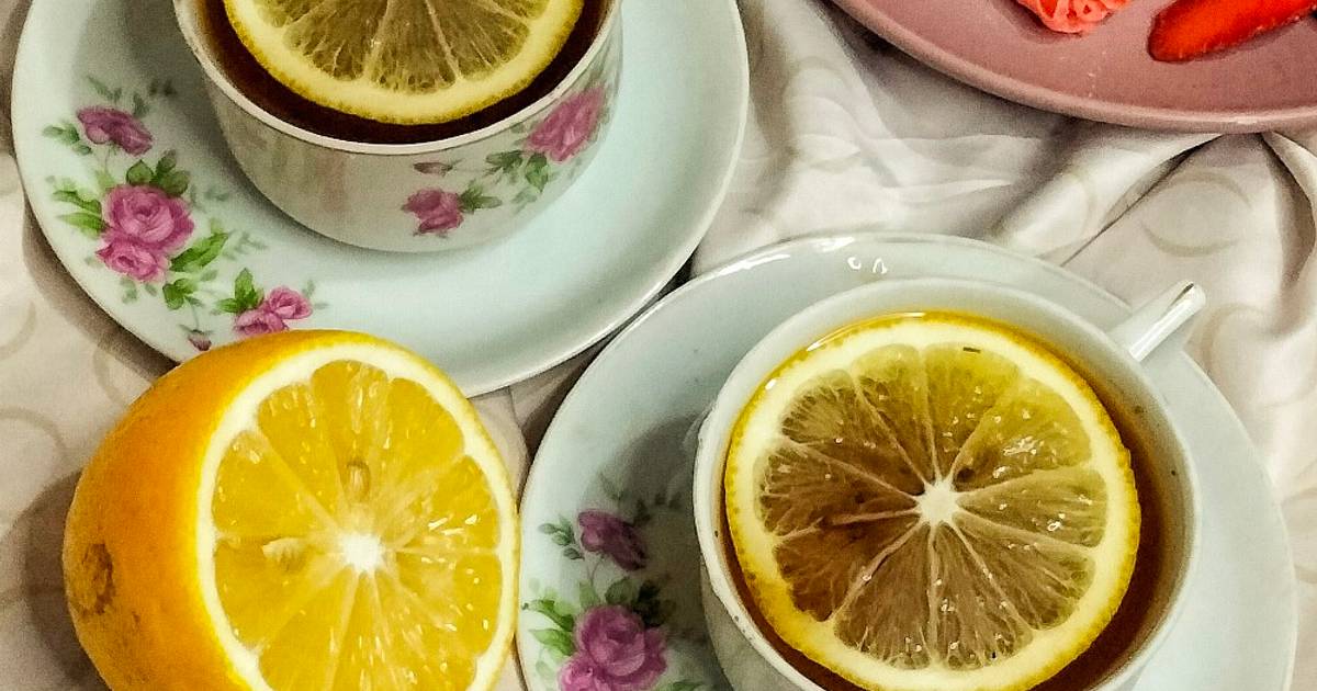 Resep Teh Jahe Lemon oleh Fey_Pawonmungil - Cookpad
