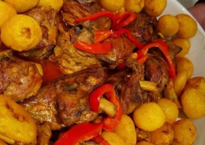 Cabrito no forno Receita por Inácio - Cookpad