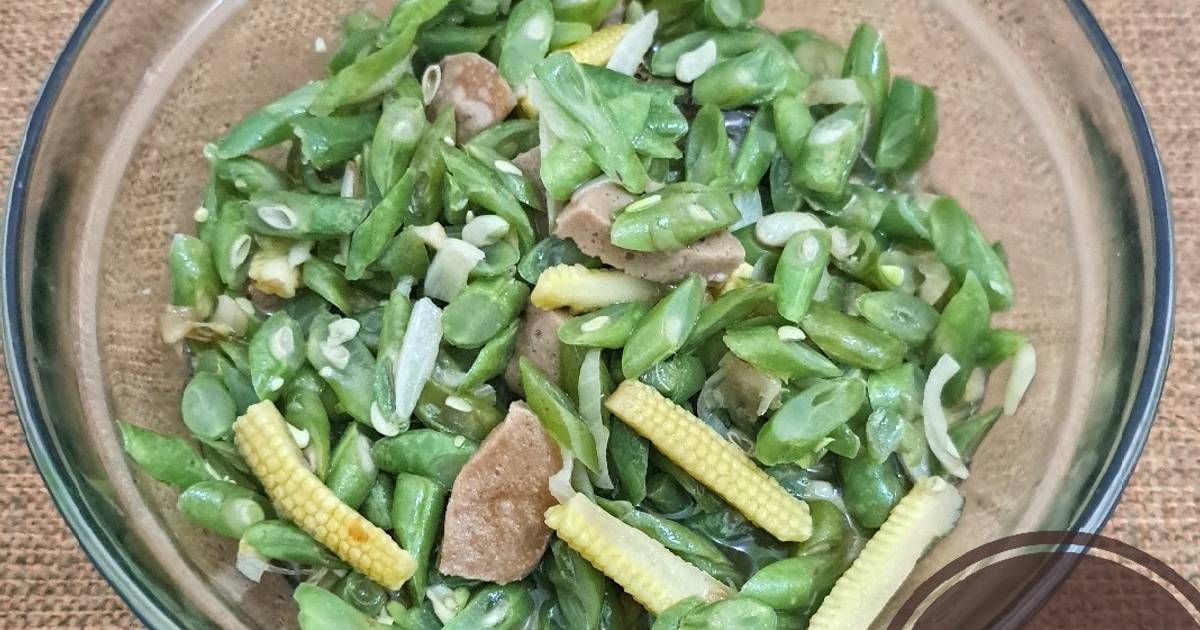 Resep Oseng Buncis Putren oleh Andhien~Rhea's Kitchen - Cookpad