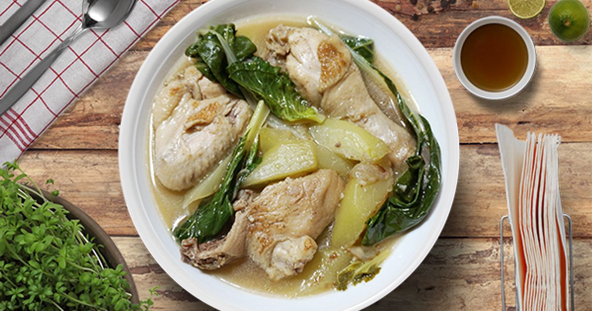 Chicken Tinola With A Twist Recipe By Homebasedchef