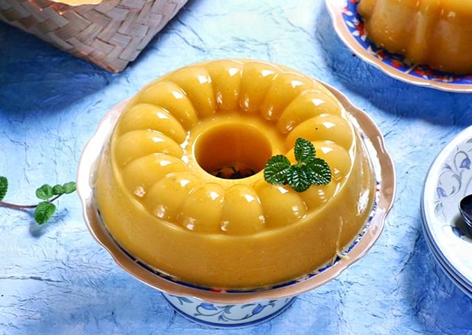 Resep Puding Labu Kuning Waluh Pumpkin oleh Ursula - Cookpad