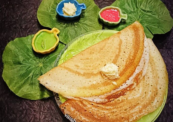 Davangere Benne Dosa / Butter Dosa Recipe by Vaishali Suhas - Cookpad