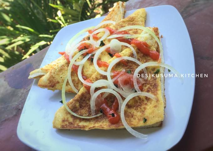 Resep Roti Tawar goreng Telur oleh Desi Kusumaningrum - Cookpad