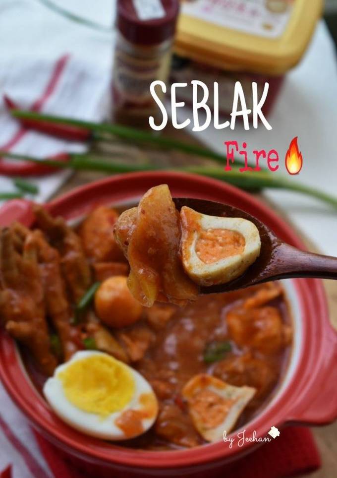Resipi SEBLAK Api 🔥 oleh Jeehan Kitchen - Cookpad