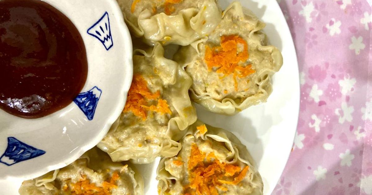 Resep Dimsum Ayam Wortel oleh Ibu Isnanovia - Cookpad