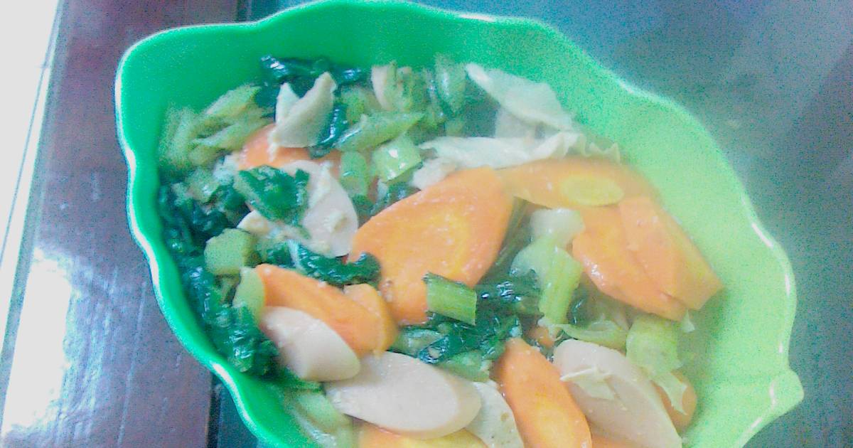 310 resep rumahan-capcay kembang tahu enak dan mudah - Cookpad