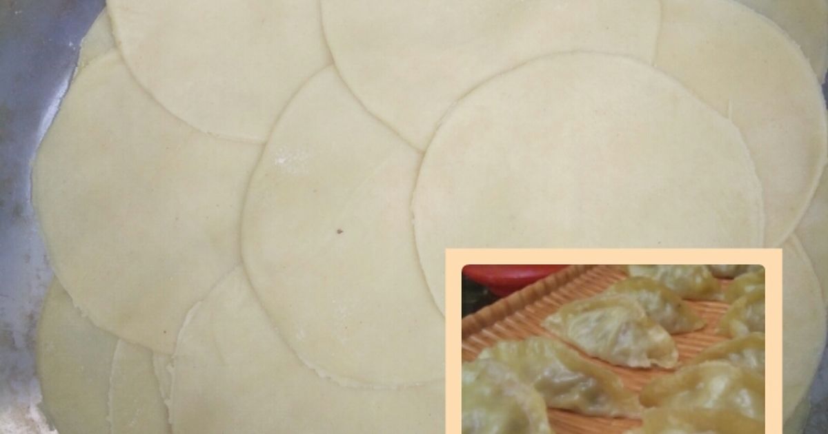 Resep Homemade Kulit Dumpling / Pangsit / Kuotie 06.09.2018 oleh Cloudy ...