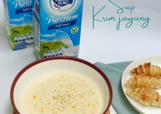 Resep Sup Krim Jagung oleh Syahrinda Rahma - Cookpad