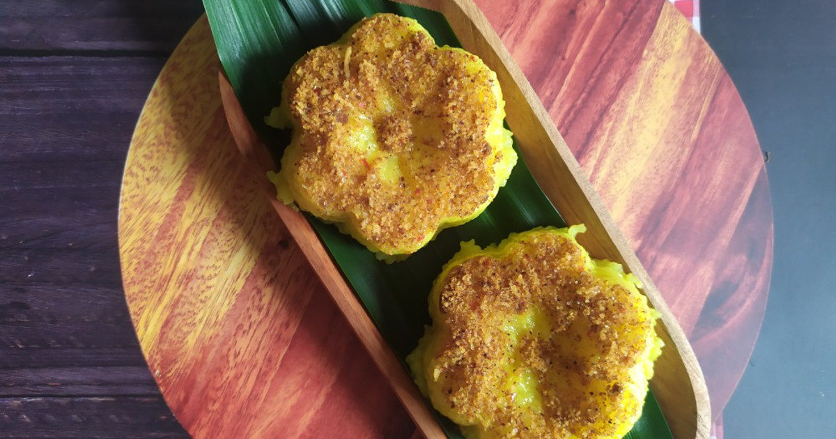 Resep Ketan Kuning Srundeng oleh kurnia widhi - Cookpad