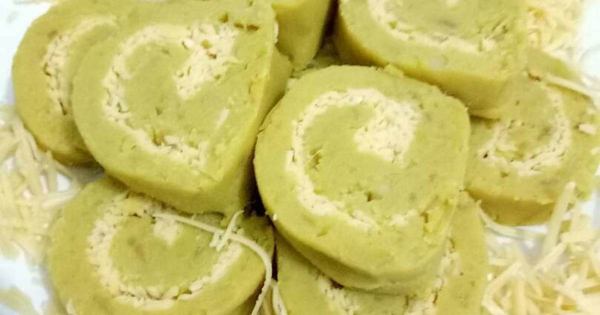 Resep Getuk ubi keju gulung oleh Kim Ie - Cookpad