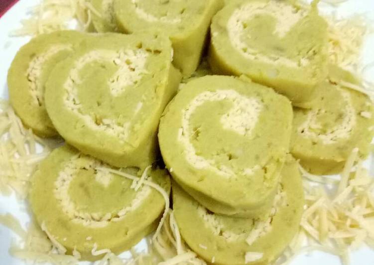 Resep Getuk ubi keju gulung oleh Kim Ie - Cookpad