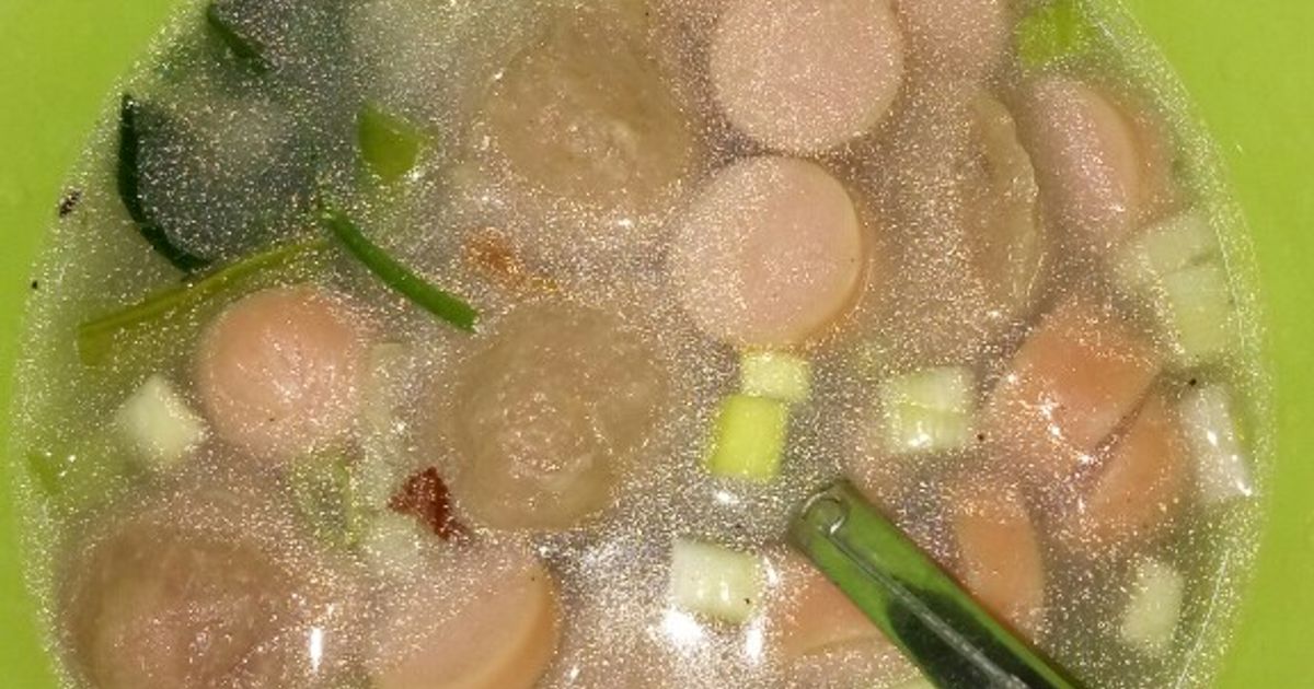 Resep Sop Baso Sosis oleh Balqis - Cookpad