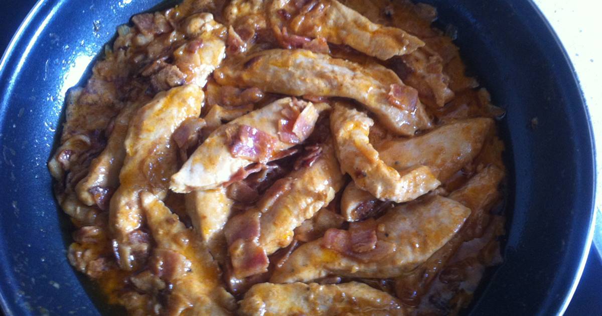 Pechuga de pollo con bacon Receta de CocinarParaCuatro- Cookpad