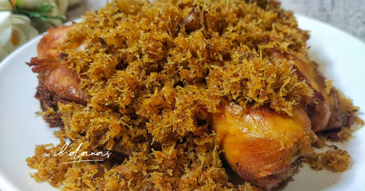 Resep Ayam Goreng Ragi (Serundeng Kelapa) oleh ihdanas - Cookpad