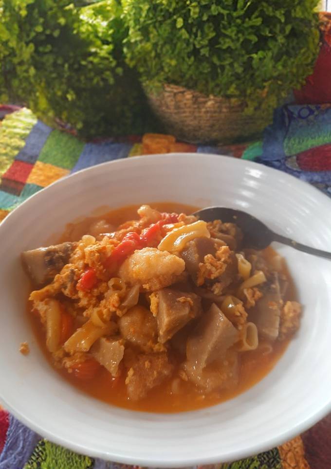 Resep Seblak tebat (telur basok tahu somay) special oleh Suzy ...